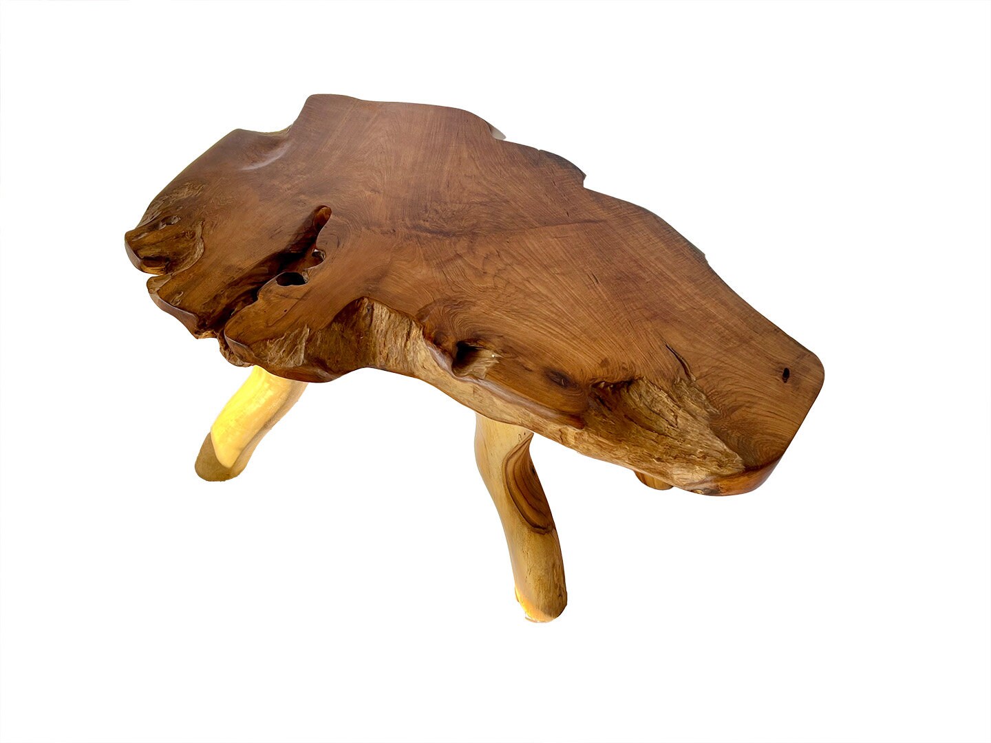 Solid Teak Root Coffee Table From Asia-teak - Etsy