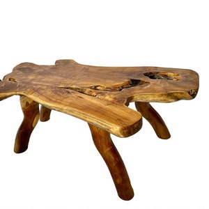 Small Teak Root Coffee Table From Asia-teak - Etsy