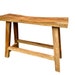 Teak Tall Entry Bench - Etsy