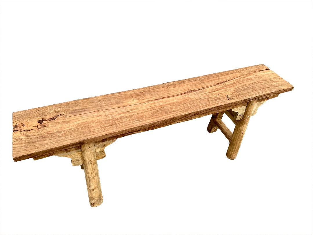 Teak Indian Bench - Etsy