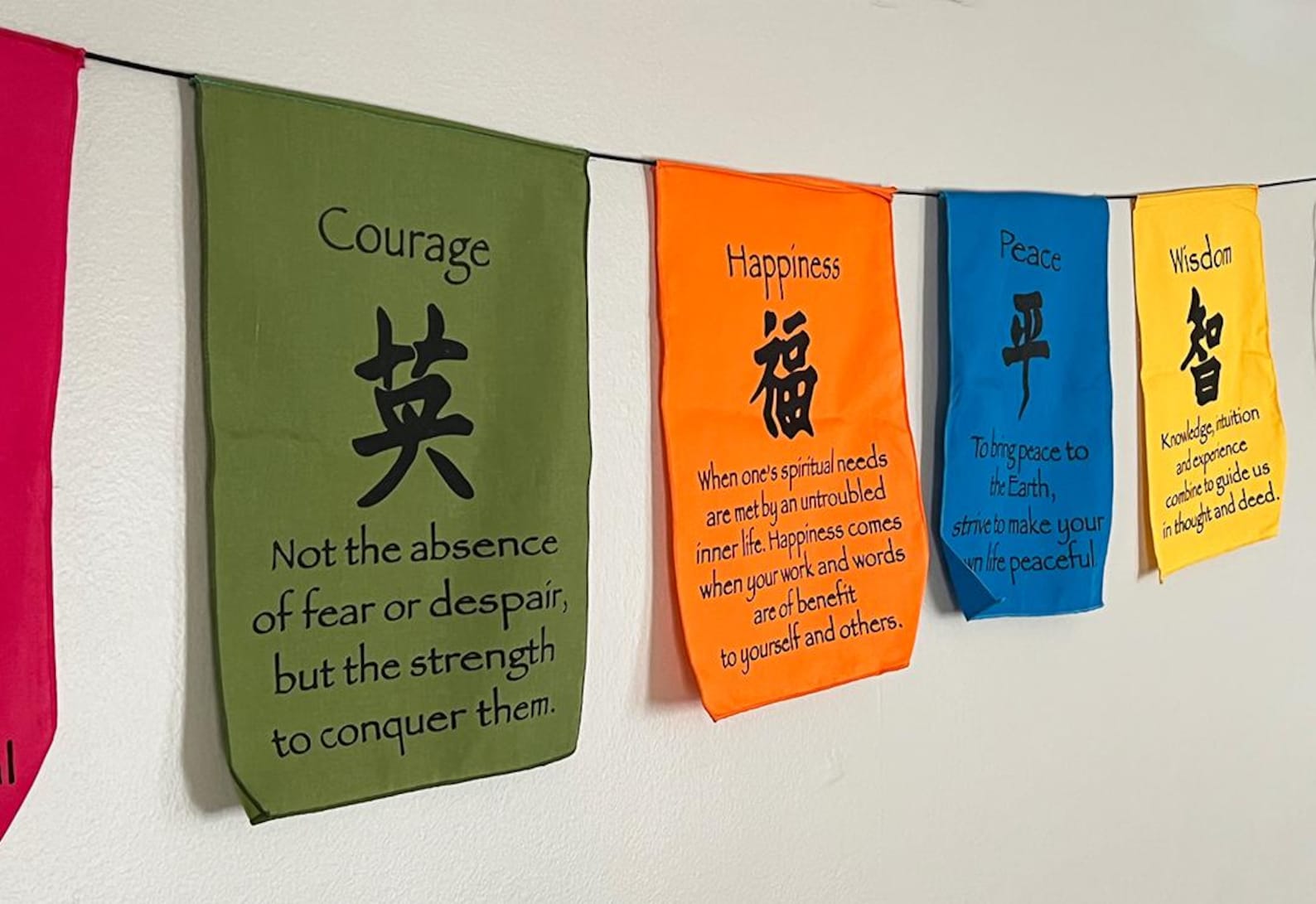 Prayer Flags With Affirmations - Etsy