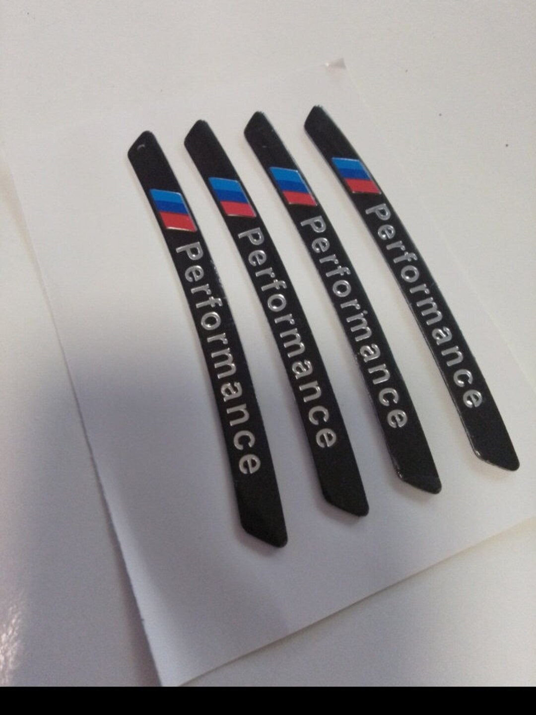 4 X M Performance Emblem Logo 3d Felgen Aufkleber 90mm X 7,5mm Silber ...