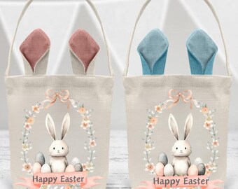 Personalised Easter Bag - Easter Basket - Easter Gifts - Easter Sack ...