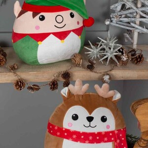 Personalised Squishy Toy, Christmas Teddy, Christmas Eve Box Fillers ...