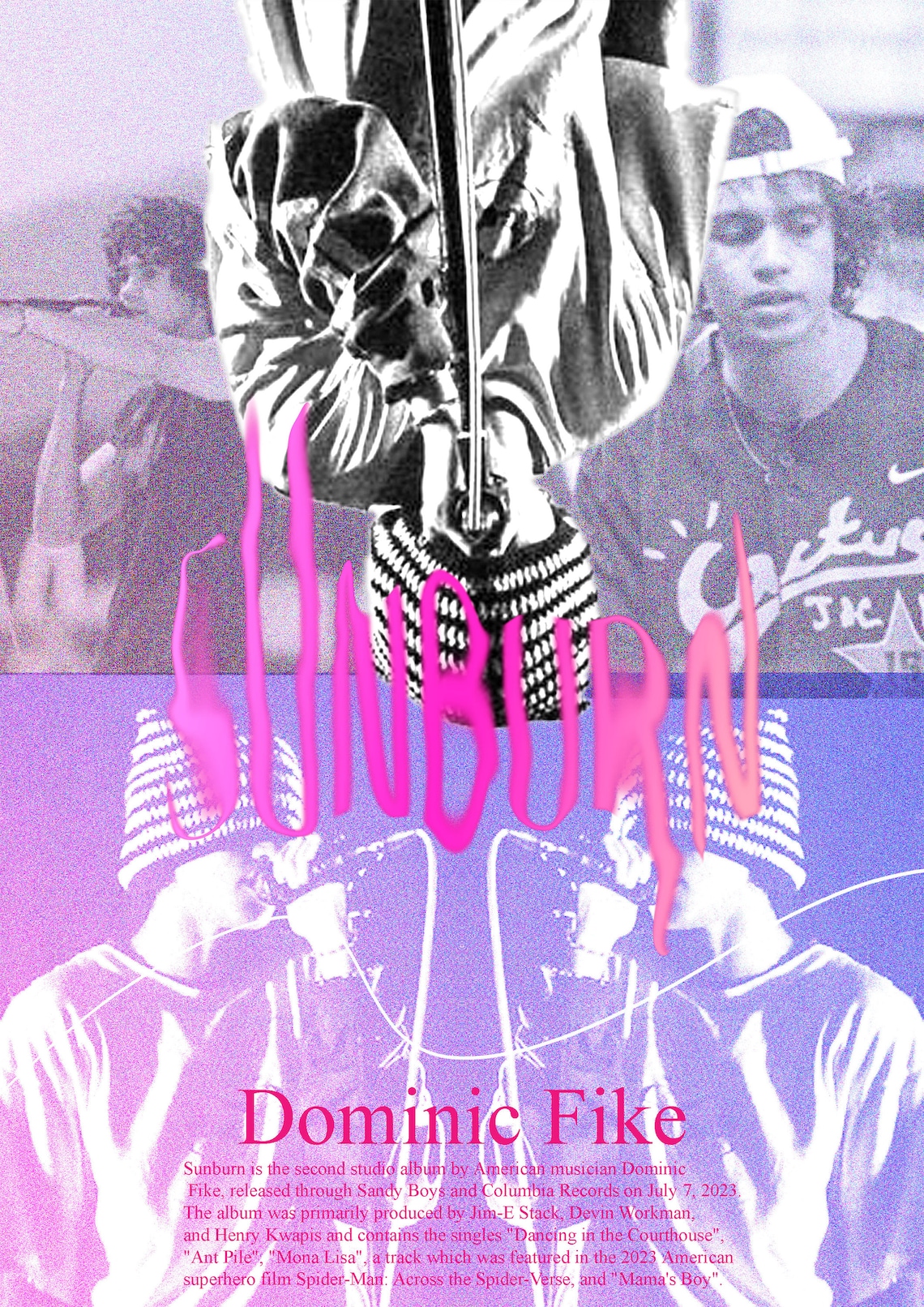 Dominic Fike Sunburn Poster - Etsy