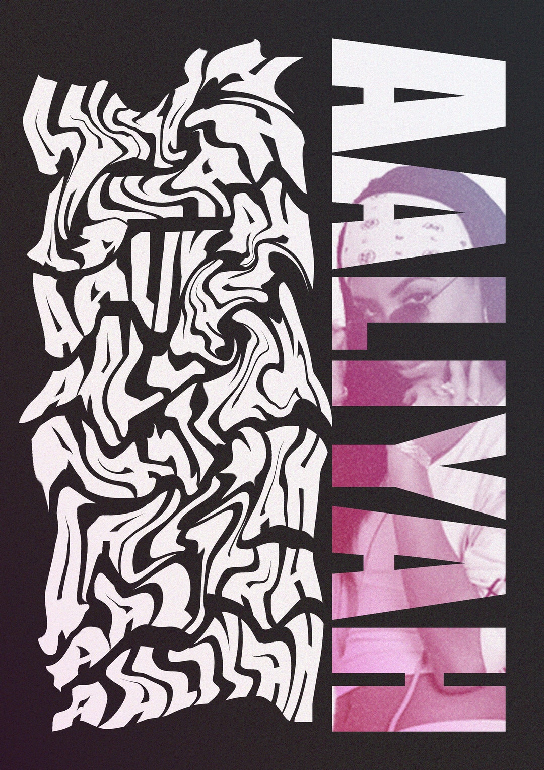 Aaliyah Poster Digital Print - Etsy