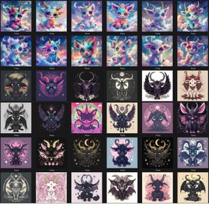 110 Baphomet Designs 5000x5000 Pixels PNG 300 DPI Sublimation-ready for ...