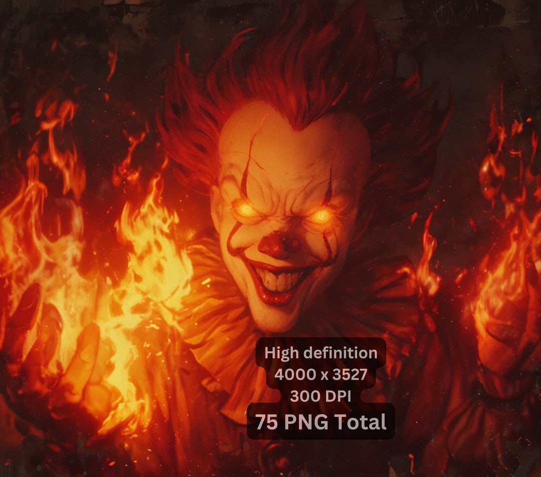 75 Horror PNG Collection 75 High-resolution Digital Designs for DIY ...