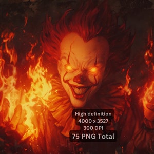 75 Horror PNG Collection 75 High-resolution Digital Designs for DIY ...