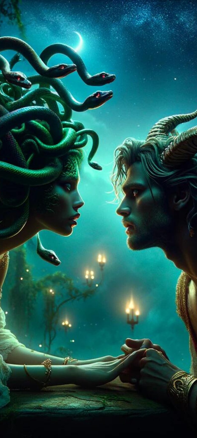 180 Medusa Digital Art Design Phone Wallpapers All Smartphones Ios ...