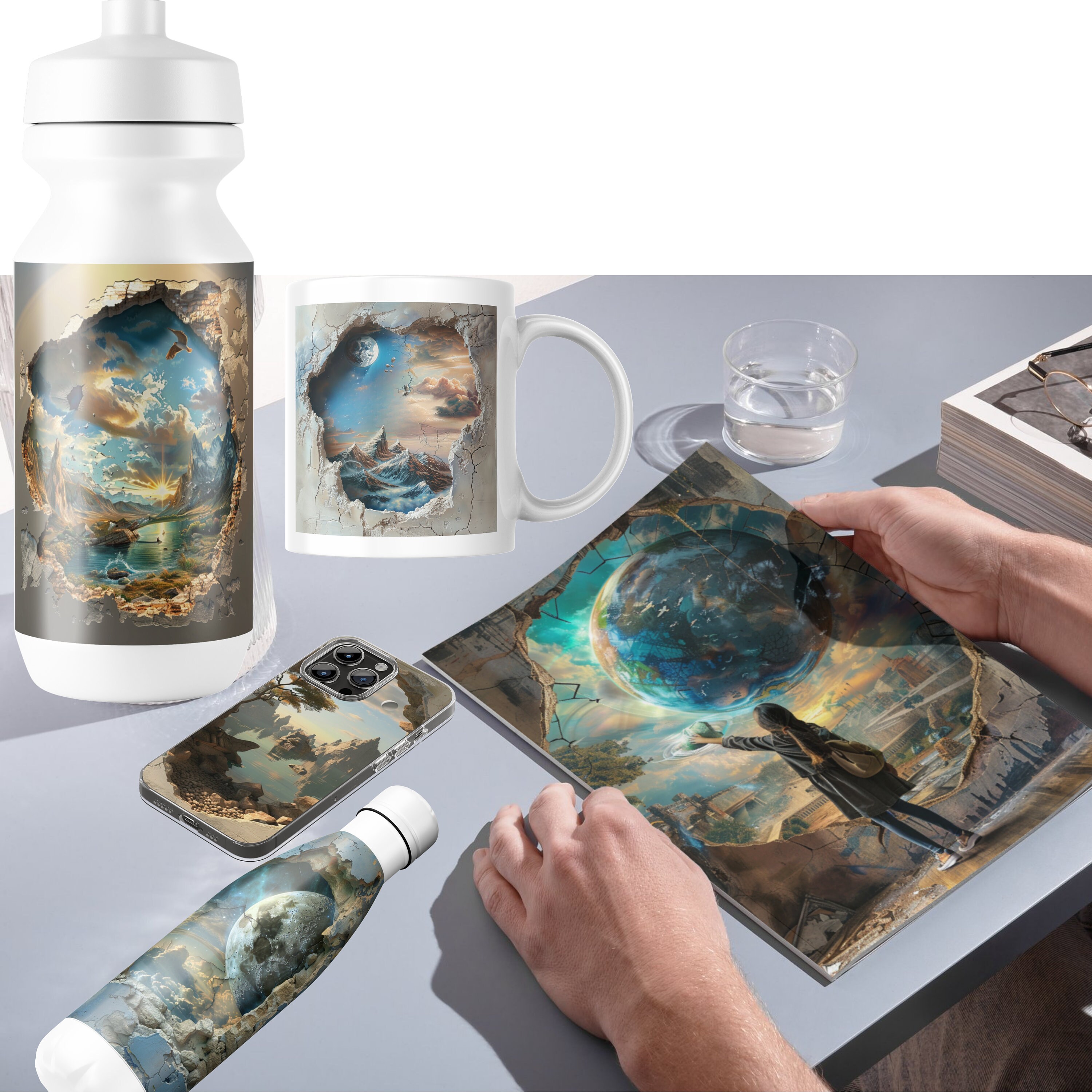 3D Effect 7 High-resolution PNG Images 5000x5000 Pixels Commercial ...