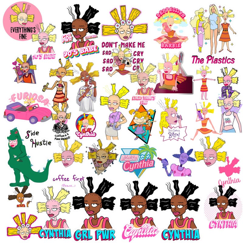 Rugrats Cynthia Doll - Etsy