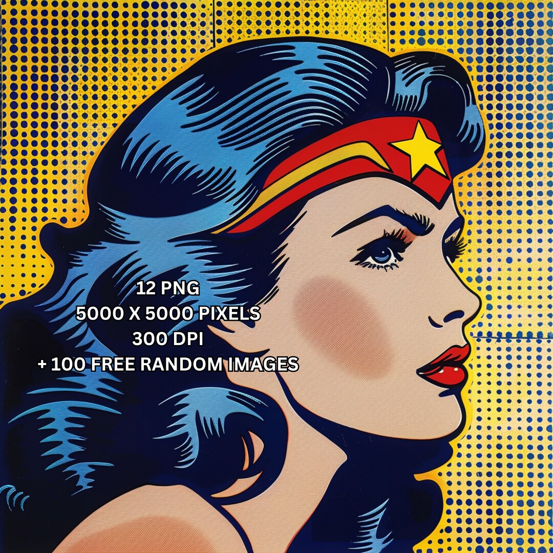 12 PNG Wonder Woman DC Comics Inspired 5000 X 5000 Pixels 300 DPI ...