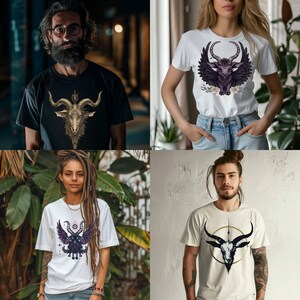110 Baphomet Designs 5000x5000 Pixels PNG 300 DPI Sublimation-ready for ...