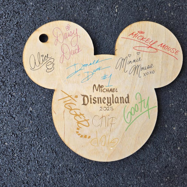 Autograph Book Disney.cruise - Etsy
