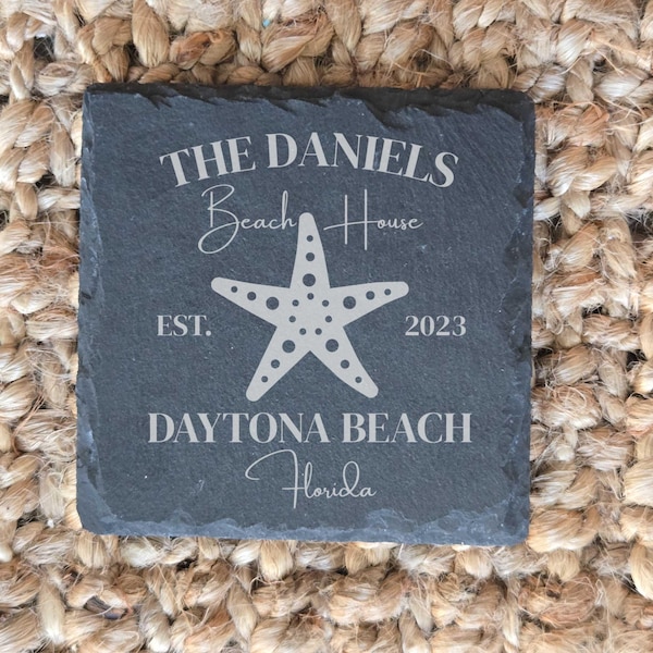 Beach Coasters - Etsy