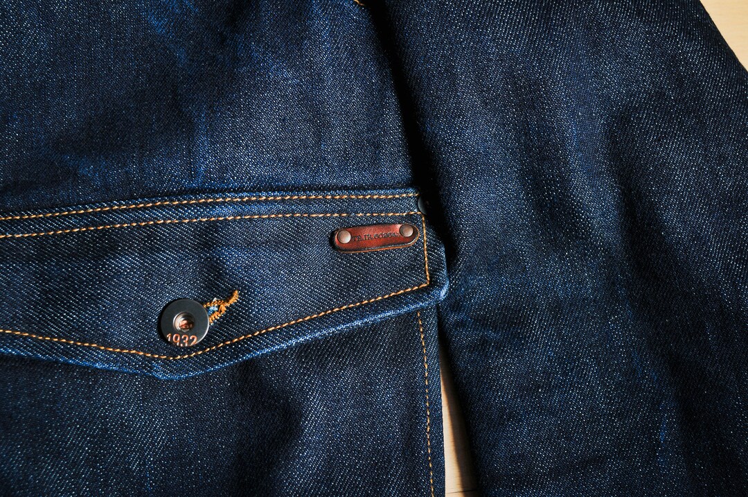 Mustang, Denim Jacket, Selvage Denim, Vintage, Fadings - Etsy