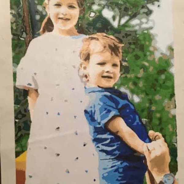 Number Photo Art - Etsy