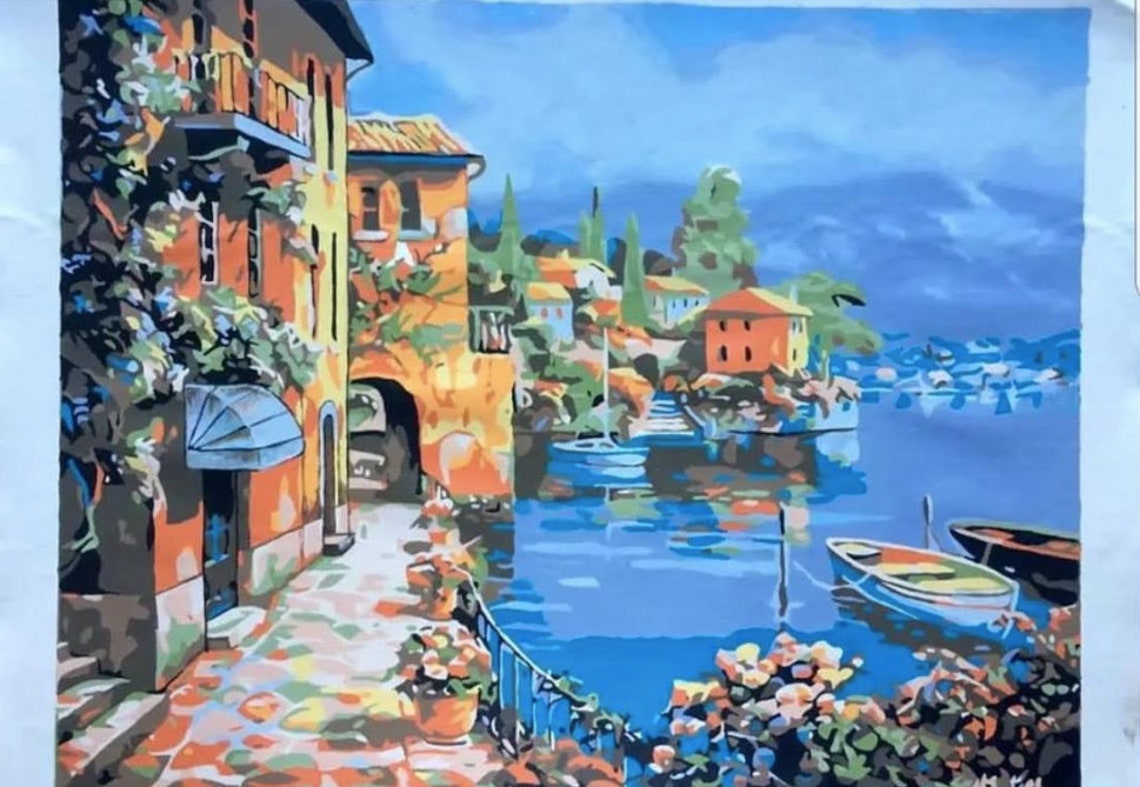 Rolled or Framed Painting by Numbers Kit Painting of Nature/ Trees Home ...