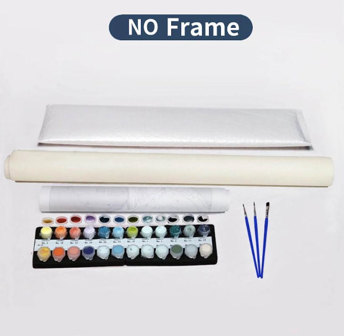 Rolled or Framed Painting by Numbers Kit Painting of Nature/ Trees Home ...