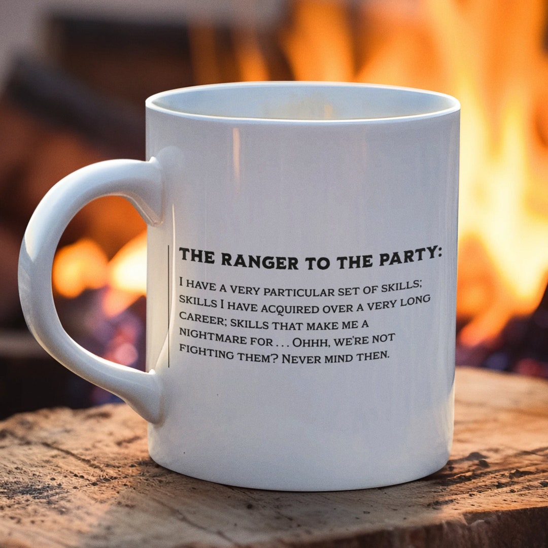Mug Ranger Fantasy Mug Dnd Mug Gift Ranger Dnd Gift for RPG Ranger Gift ...