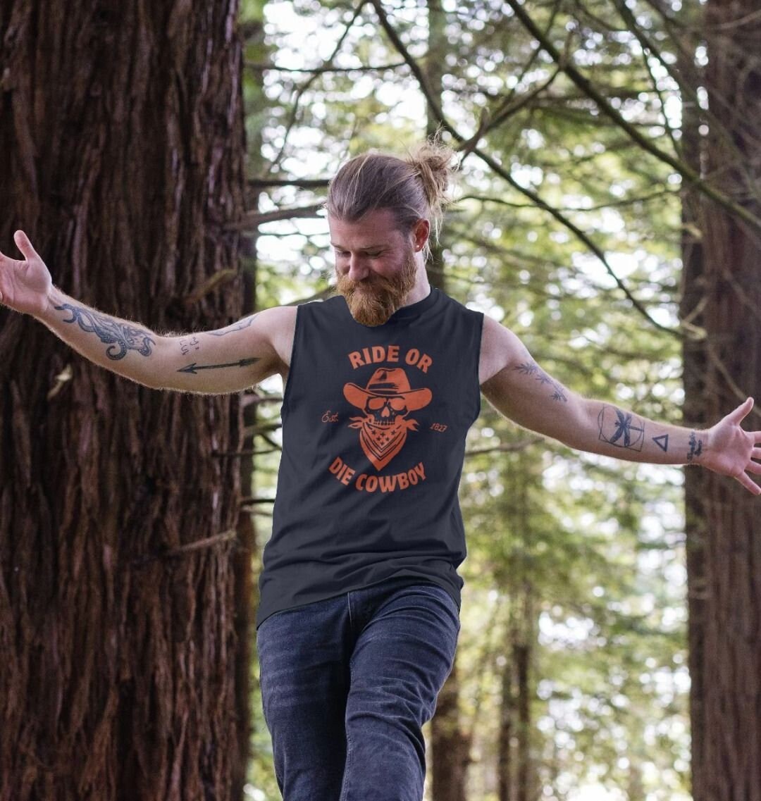 Ride or Die Men's Summer Vest. Cowboy. Country Vest. - Etsy