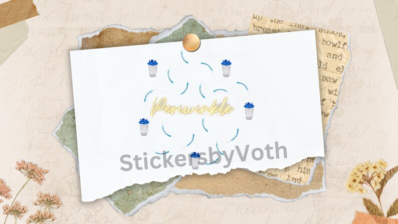 Digital Stickers, Digital Templates, Downloadable Stickers ...