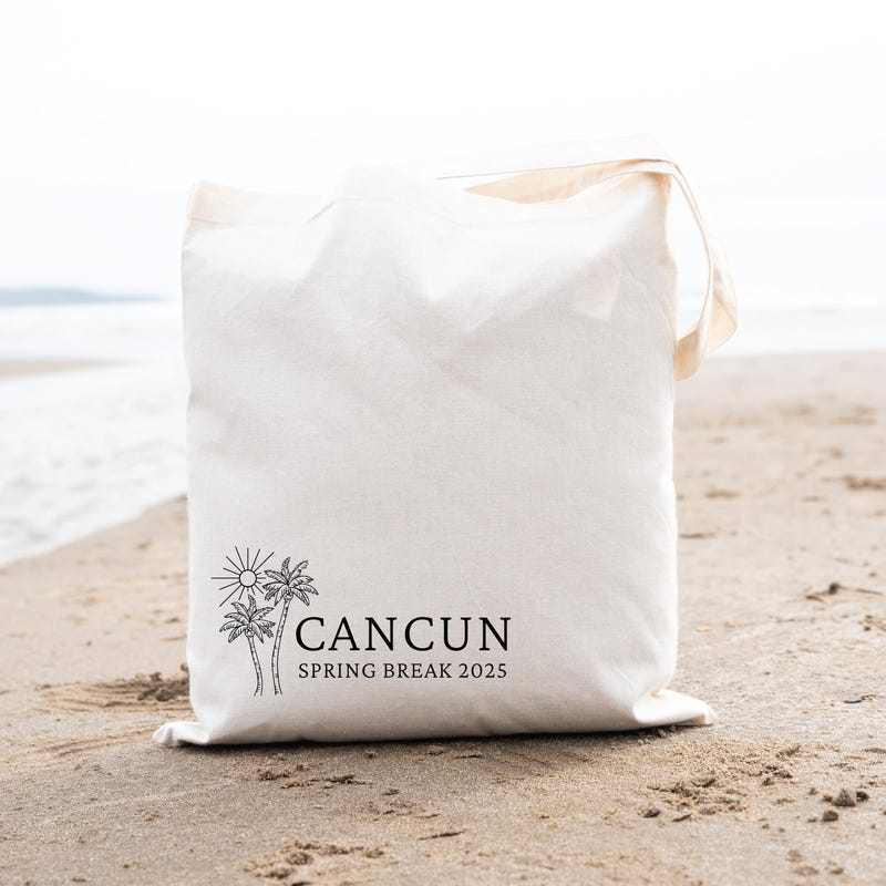 Spring Break Tote Bags - Etsy