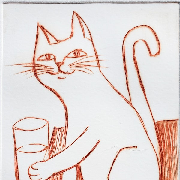 Original Drypoint - Etsy