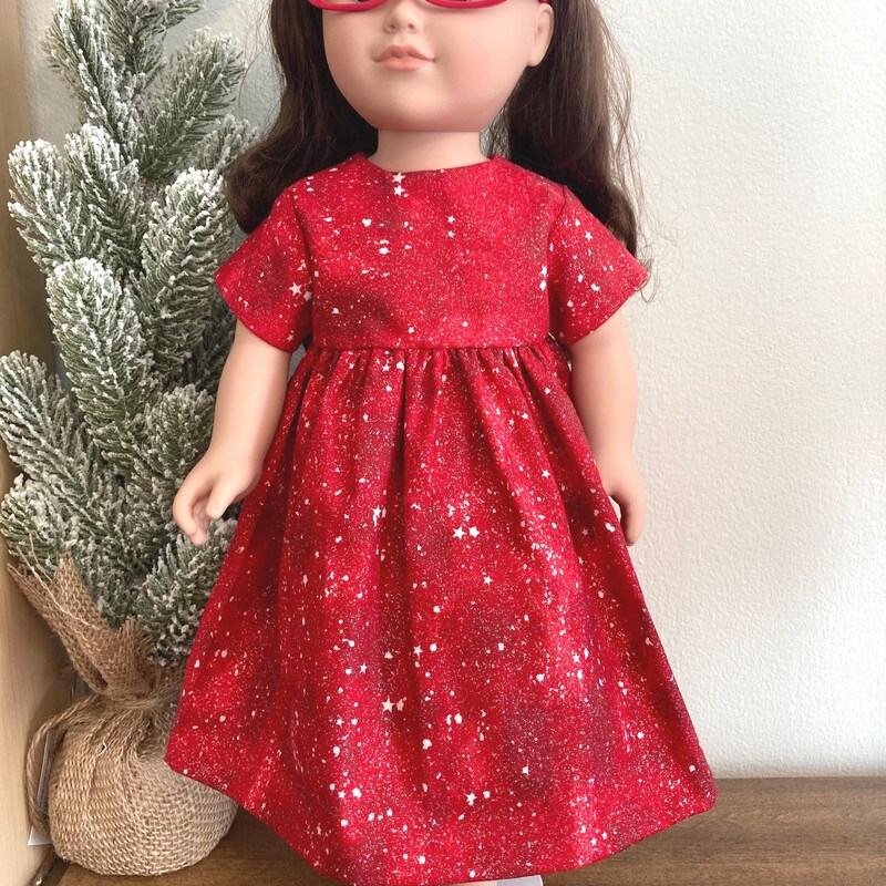 Red Doll Dress - Etsy