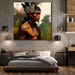 American Indian Man Canvas Print, American Indian Man Poster, Ethnic ...