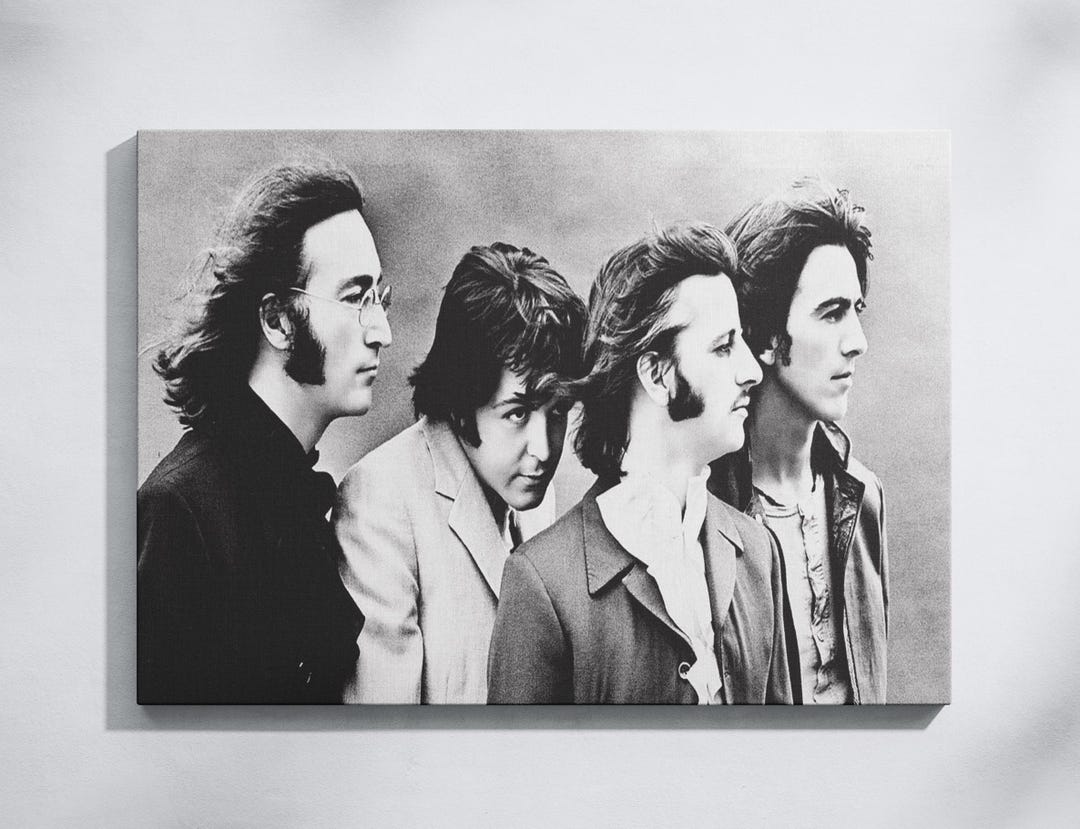 The Beatles Canvas Wall Art, Music Canvas Print,living Room Canvas ...