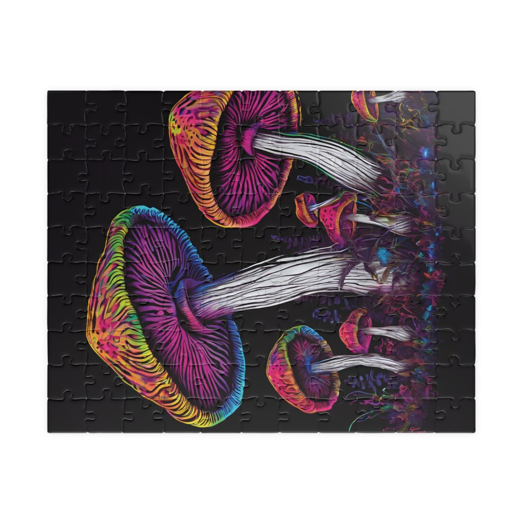 Trippy Puzzle 110, 252, 520, 1014-piece - Etsy