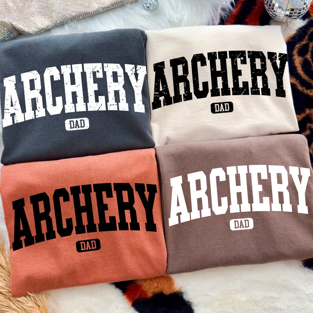 Archery Dad Svg,target Sports Clipart, Sporty Daddy Gift College Style ...