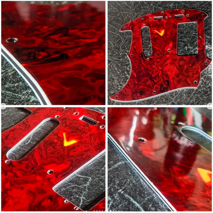 Golpeador réplica del Fender Mustang 'Sky-stang-I' de Kurt Cobain TODAS ...