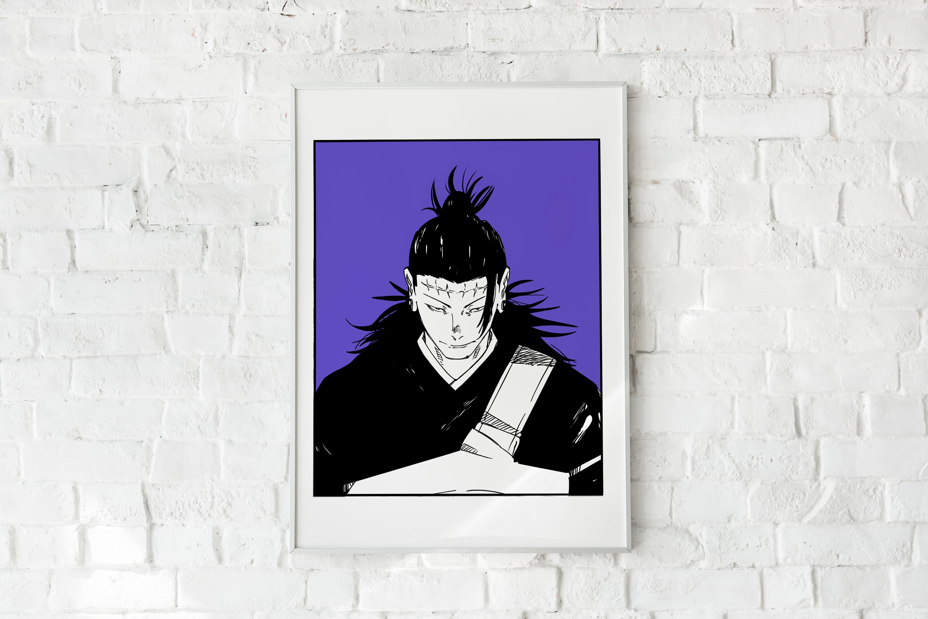Geto Suguru Poster, Jujutsu Kaisen Anime Poster, Japanese Wall Art ...