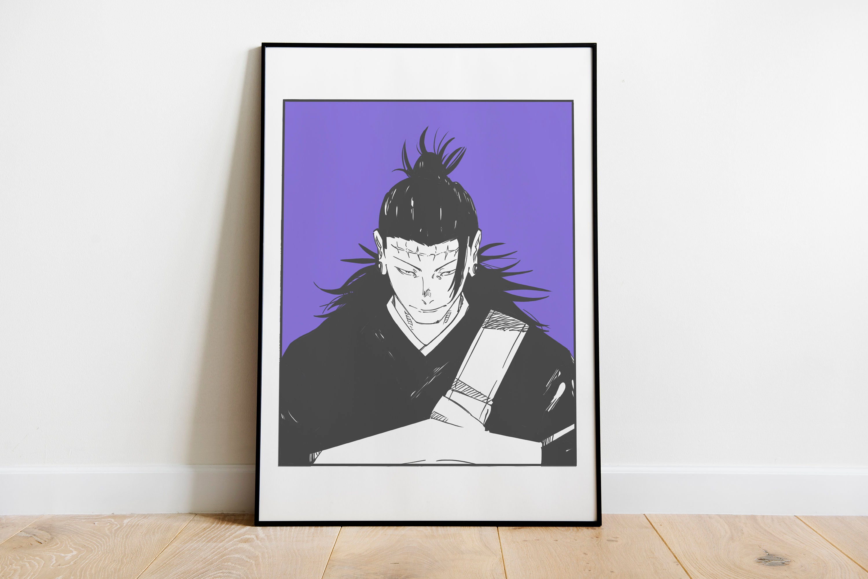 Geto Suguru Poster, Jujutsu Kaisen Anime Poster, Japanese Wall Art ...