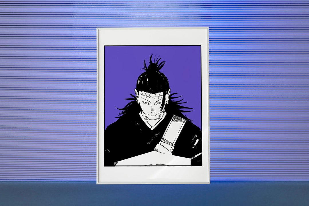 Geto Suguru Poster, Jujutsu Kaisen Anime Poster, Japanese Wall Art ...