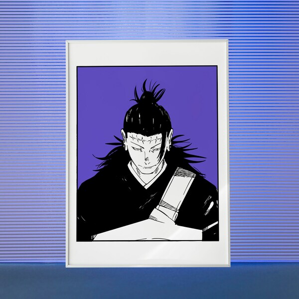 Suguru Geto Wall Art - Etsy