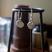 Hag Stone Earrings With Stainless Steel Hoops - Etsy