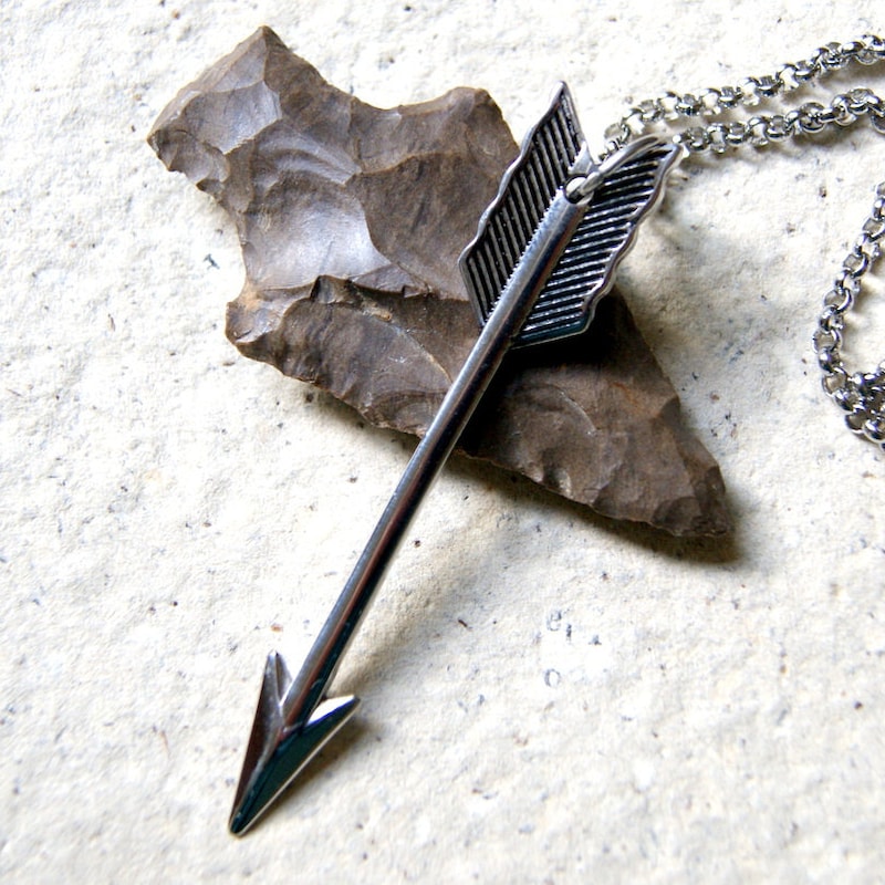 Arrow Necklace - Etsy