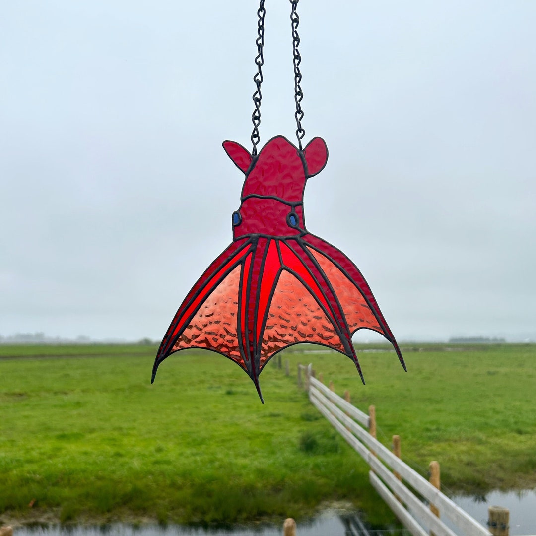 Vampire Squid Stained Glass - Etsy