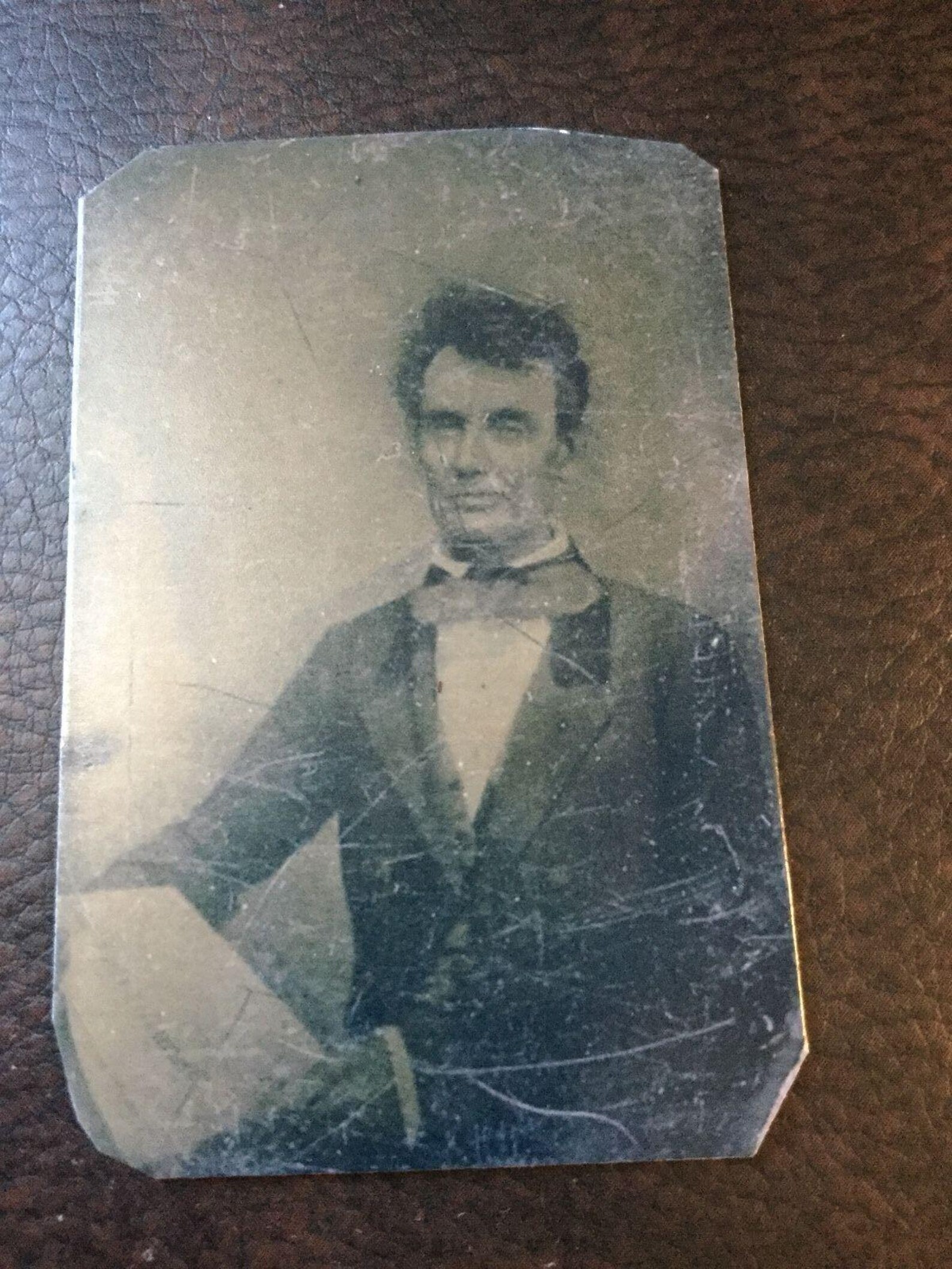 The Lost Polycarpus Von Schneidau of Lincoln Taken in 1854 Tintype ...