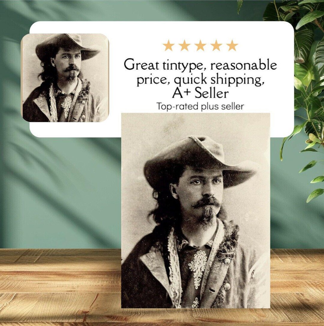 Buffalo Bill Tintype RP Museum Gallery Ltd. Series C10243RP - Etsy
