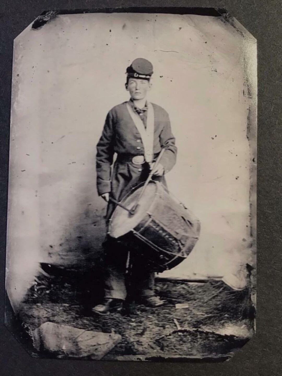 Sixth-plate Civil War Drummer Tintype C2338RP - Etsy