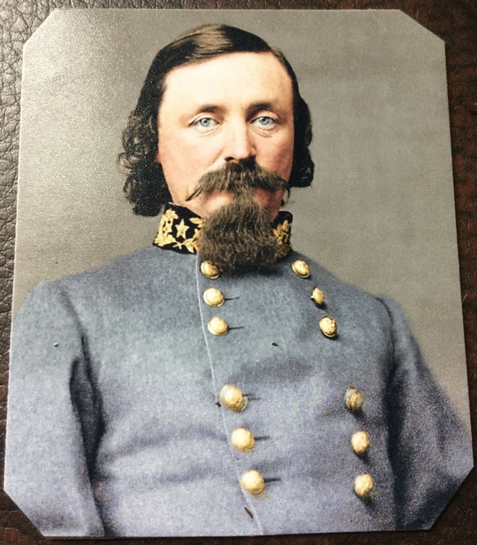 Civil War Major General George E Pickett Tintype C039NP - Etsy
