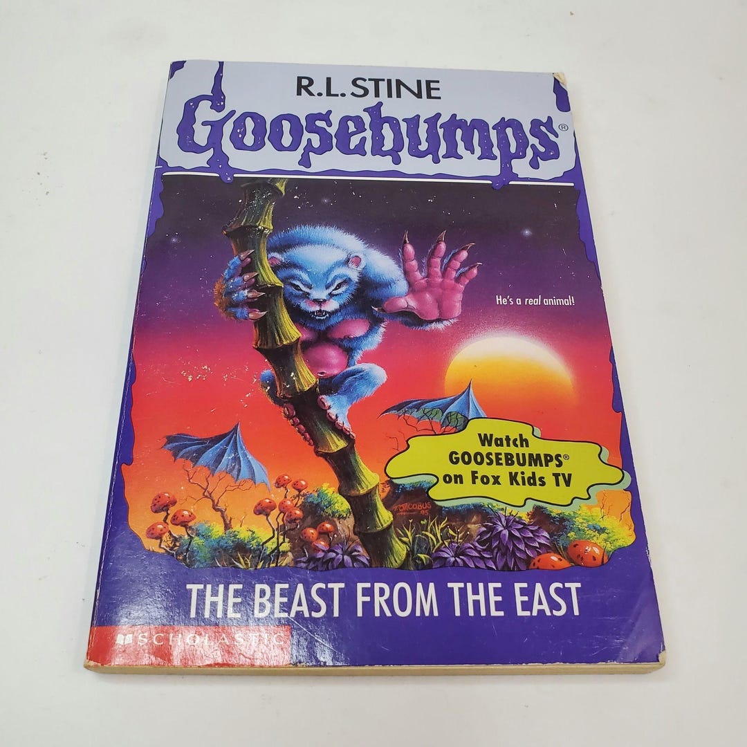 Goosebumps the Beast From the East by R.L. Stine 1996 - Etsy