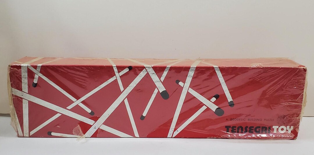 Vintage Tensegri Toy Geodesic Building Puzzle Sealed 1985 - Etsy