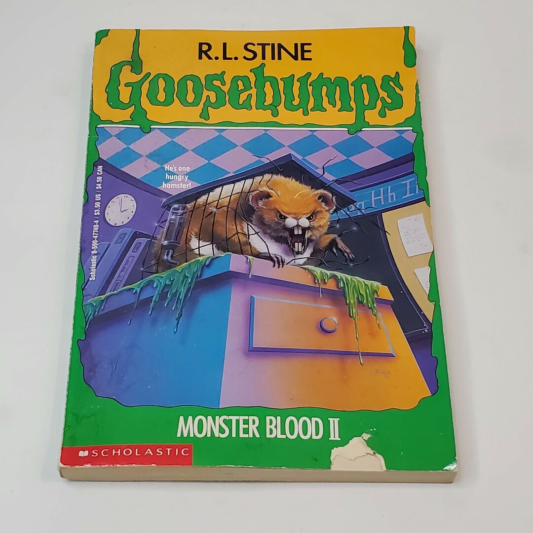 Goosebumps Monster Blood II by R.L. Stine 1994 - Etsy