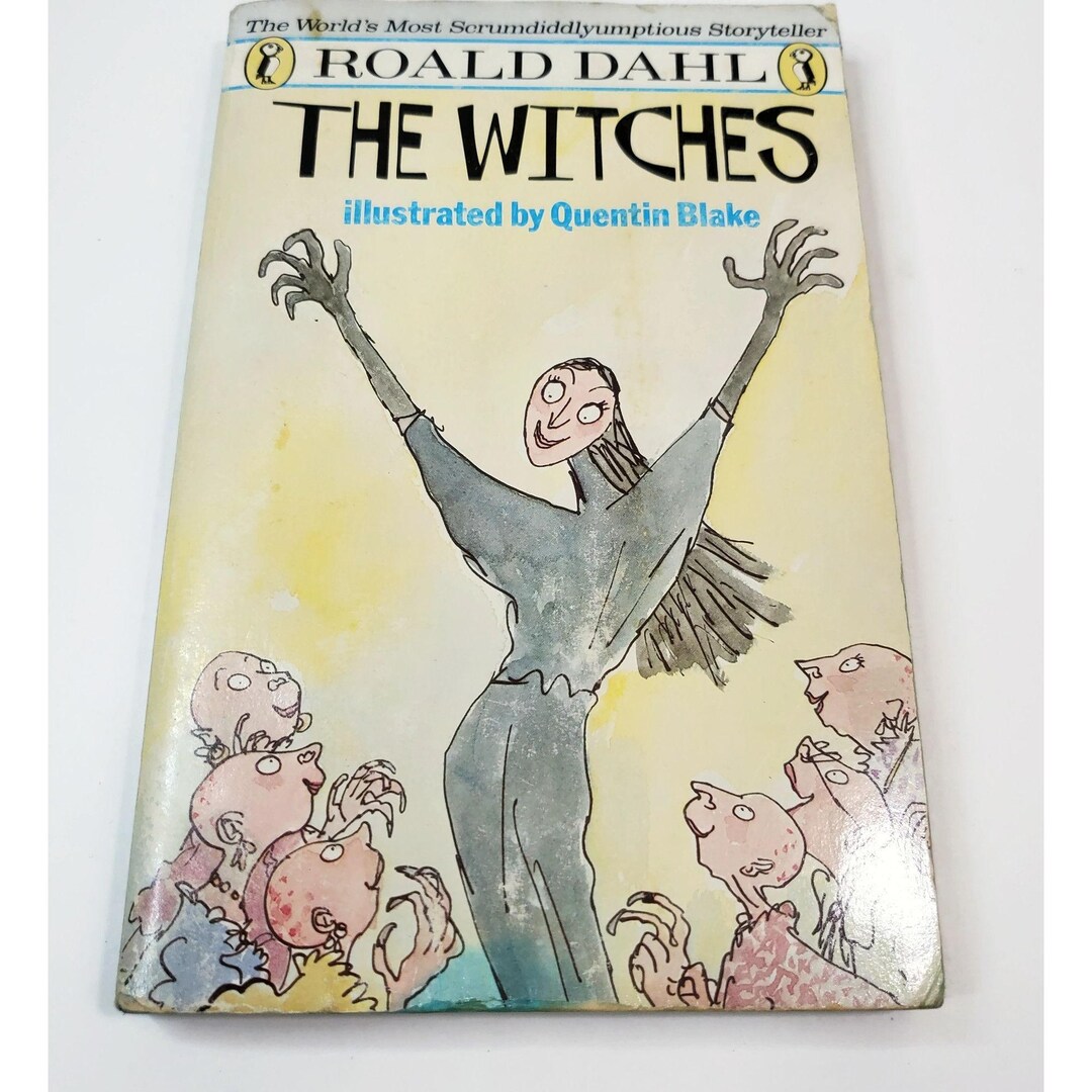 The Witches by Roald Dahl Illustrated by Quentin Blake Paperback 1983 ...